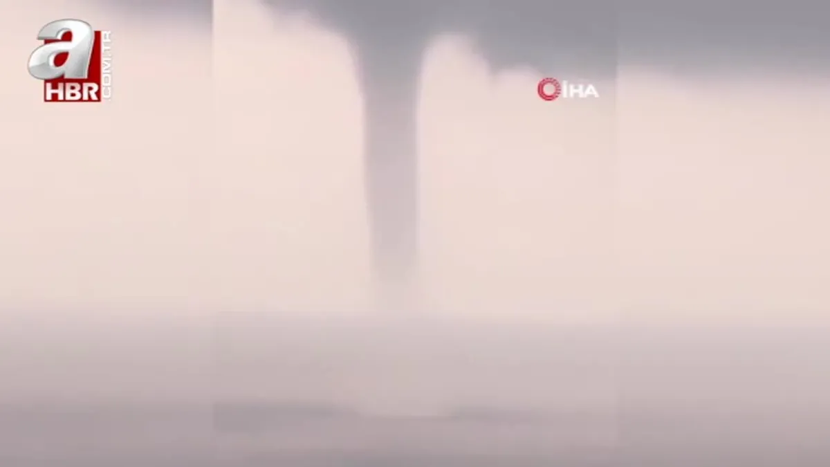 İzmir’de dev hortum!