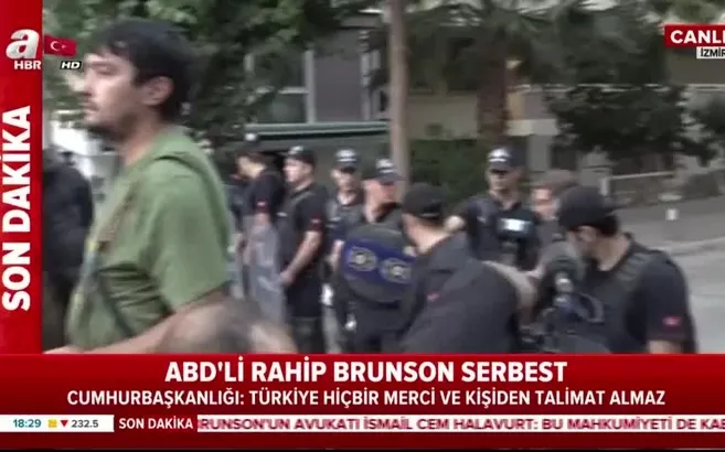 Rahip Brunson evine getirildi - AHaber Son Dakika Video İzle