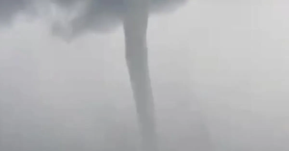 Antalya Alanya’da dev hortum! O anlar kamerada