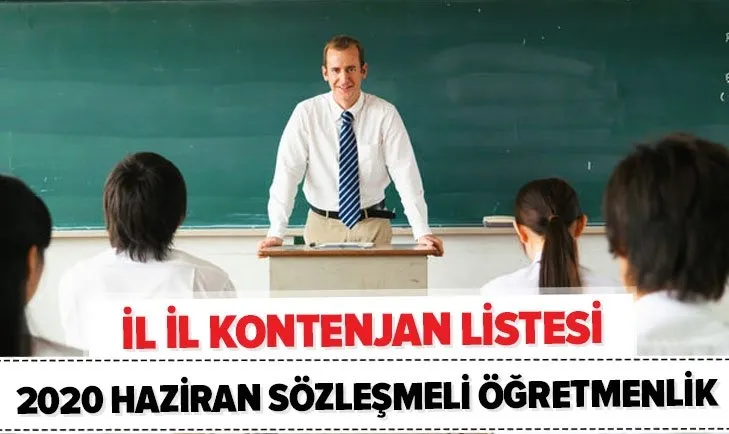 MEB açıkladı! İl il Öğretmen atama kontenjanları listesi! 2020 ... MEB açıkladı! İl il Öğretmen atama kontenjanları listesi! 2020 ...