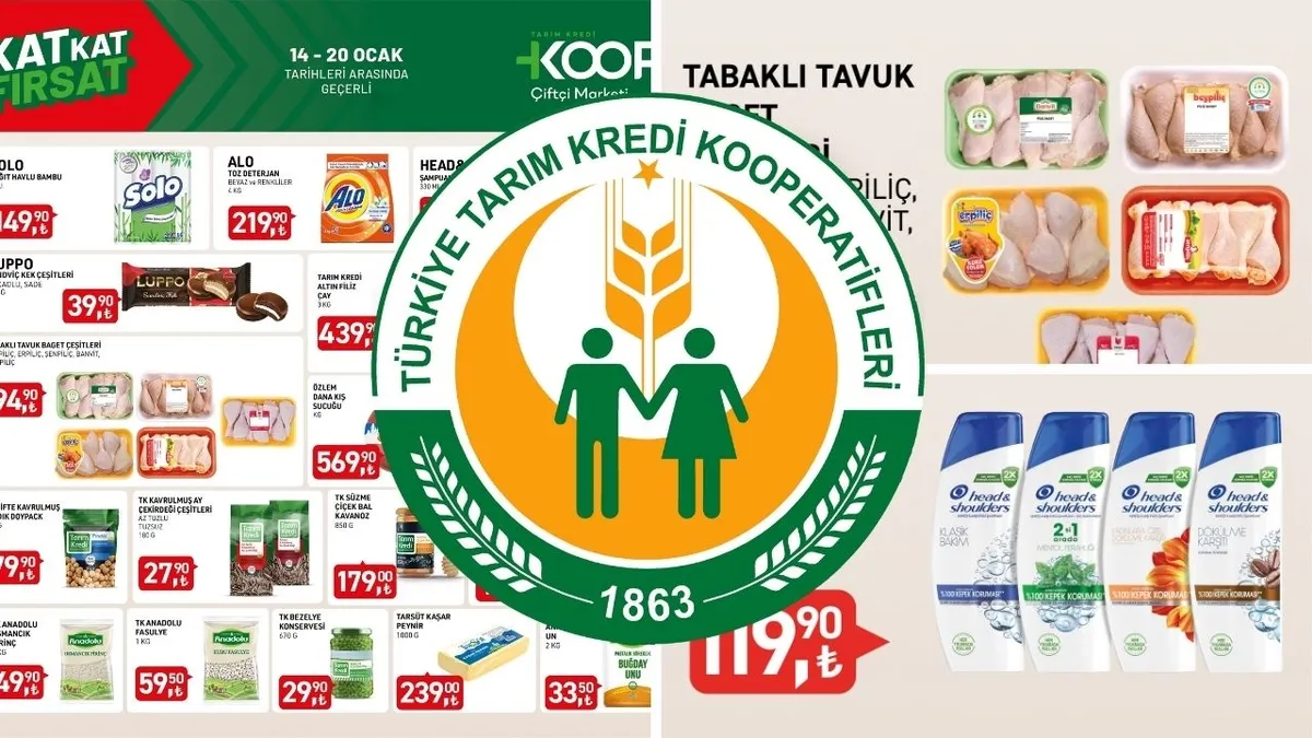 Tarım Kredi’de 15-20 Ocak Kampanyası | Fiyatlar dibe düştü: Tavuk baget ...