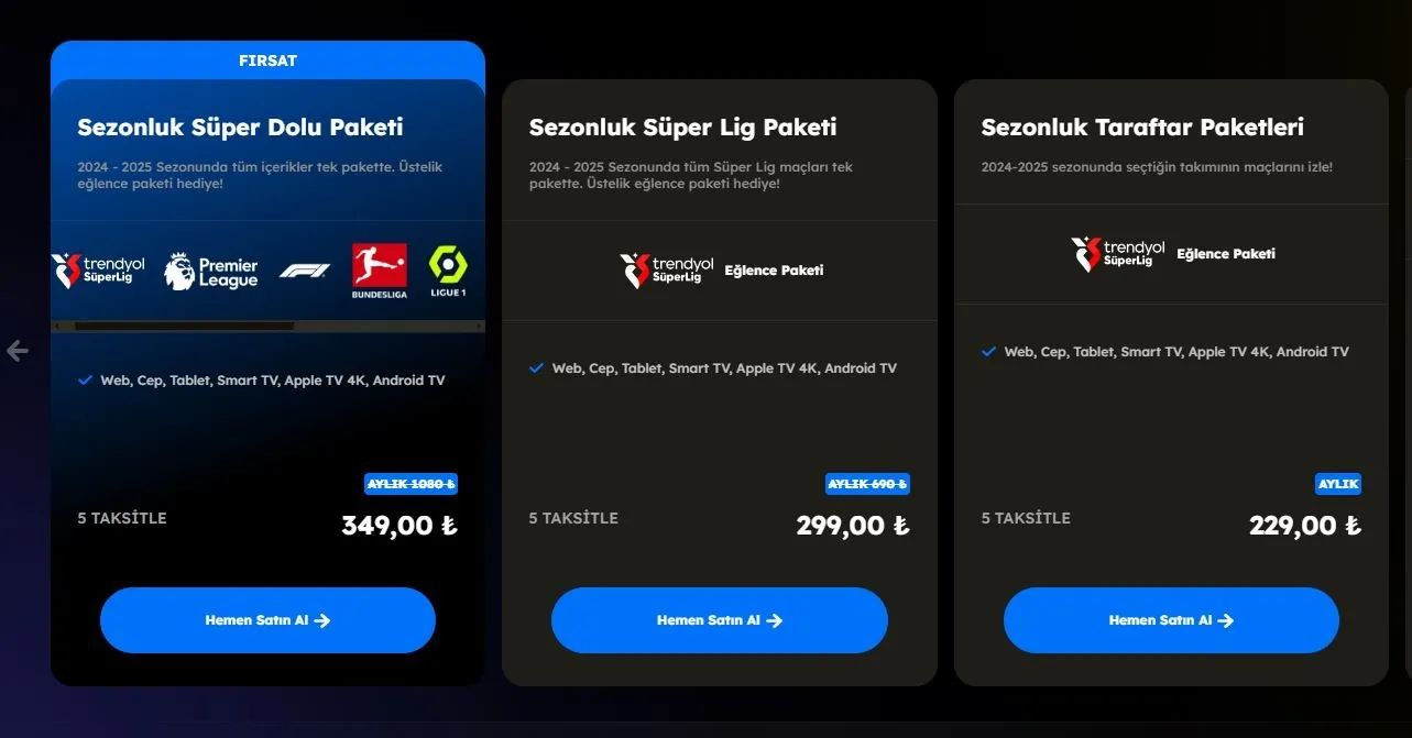 TOD TV tek maç satın alınır mı? 2025 paket fiyatları ne kadar? TOD TV ...