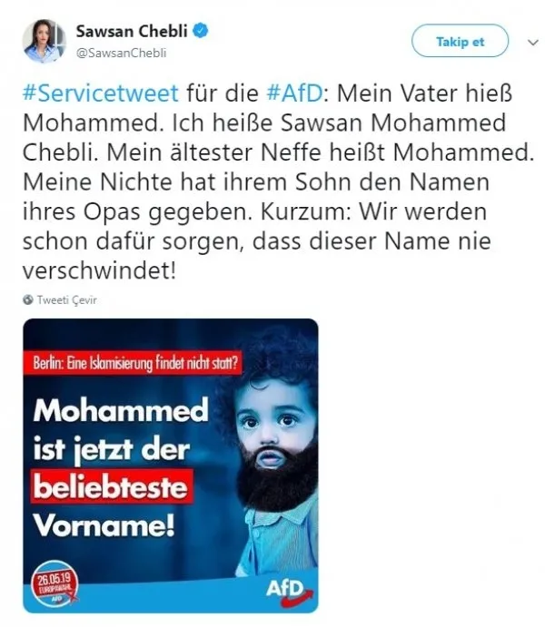 Muhammed ismi Almanya’yı salladı