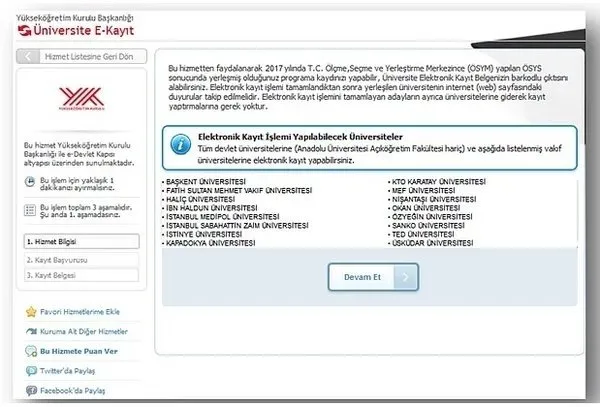 Üniversite online kayıt nasıl yapılır? Kayıt için gerekli belgeler ... Üniversite online kayıt nasıl yapılır? Kayıt için gerekli belgeler ...
