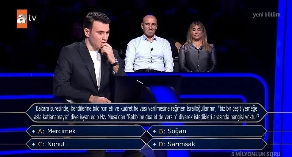 Kim Milyoner Olmak İsterde Tarihi Gece Tarihi Final Berk Göktaş 5
