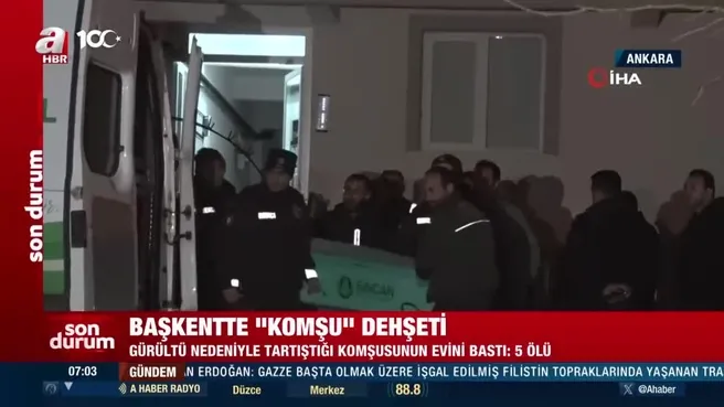 Ankara’da komşu dehşeti!