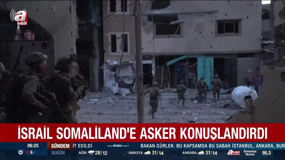 İsrail Somaliland'e asker konuşlandırdı