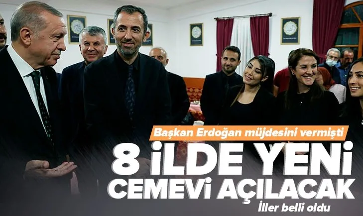 Başkan Recep Tayyip Erdoğan müjdesini vermişti! Cemevlerinin hangi ... Başkan Recep Tayyip Erdoğan müjdesini vermişti! Cemevlerinin hangi ...