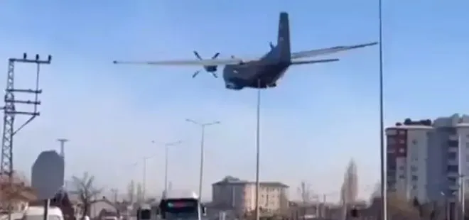 Son dakika | C-160 kargo uçağı acil iniş yaptı Son dakika | C-160 kargo uçağı acil iniş yaptı